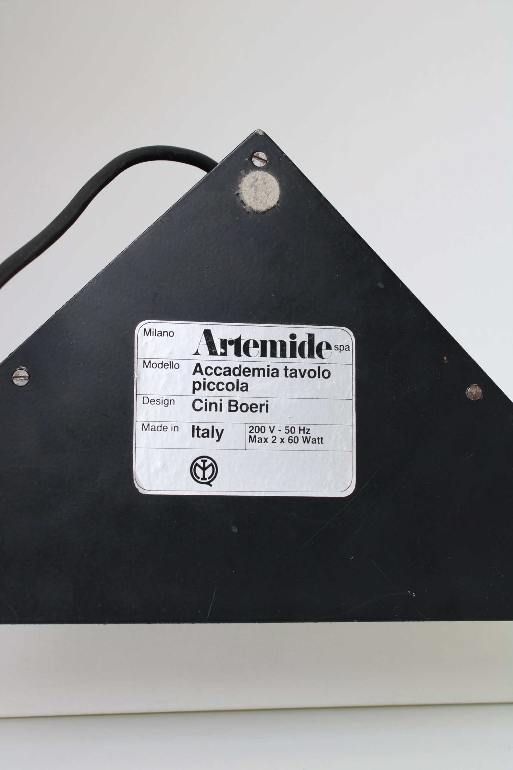 Accademia table lamp by Cini Boeri for Artemide - Storm Vintage